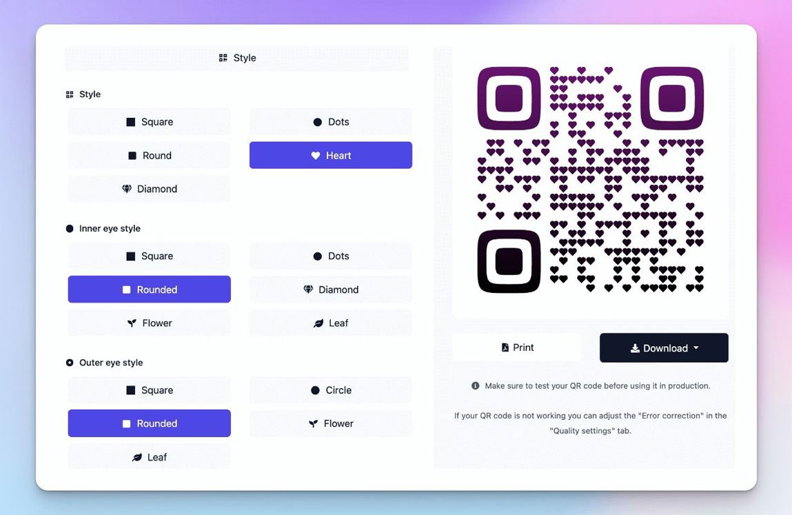 Short QR – MIRAJA DESIGN